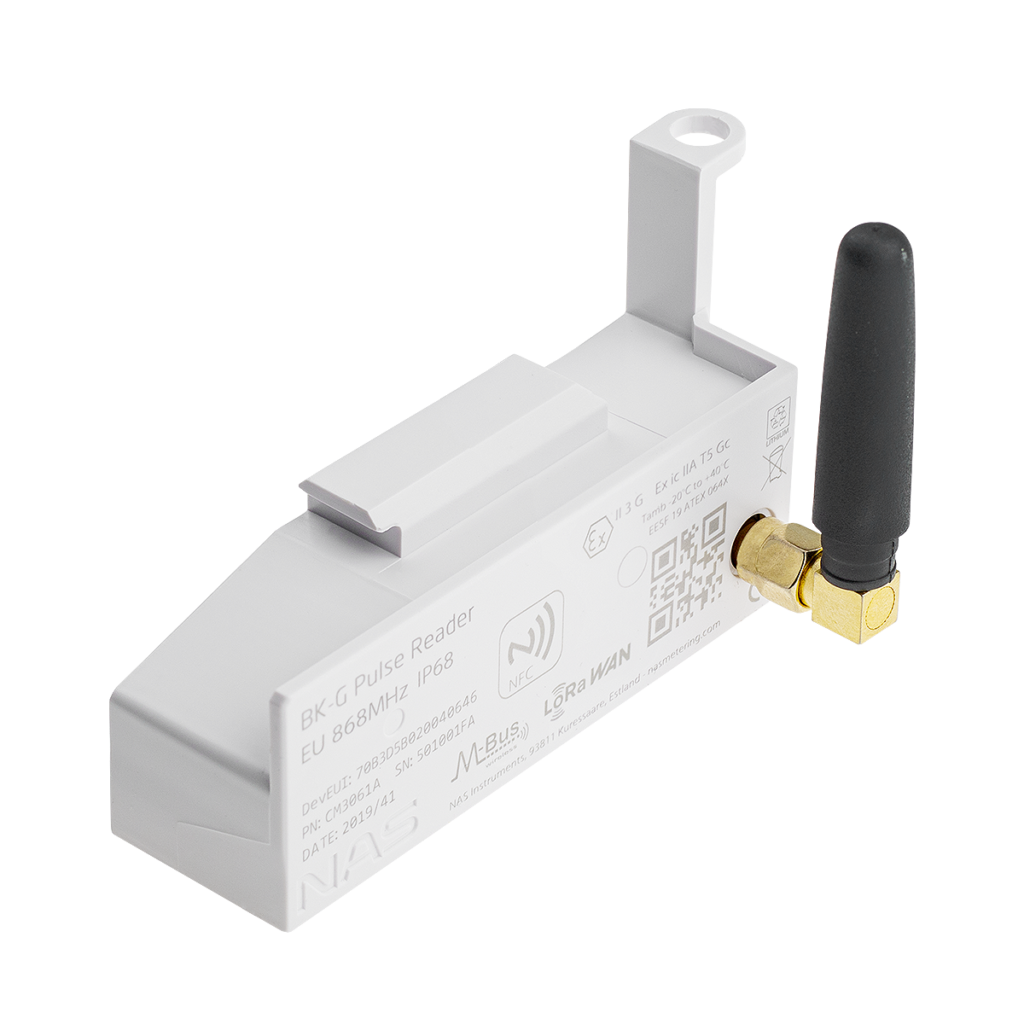 LoRaWAN® BK-G Pulse reader | NAS
